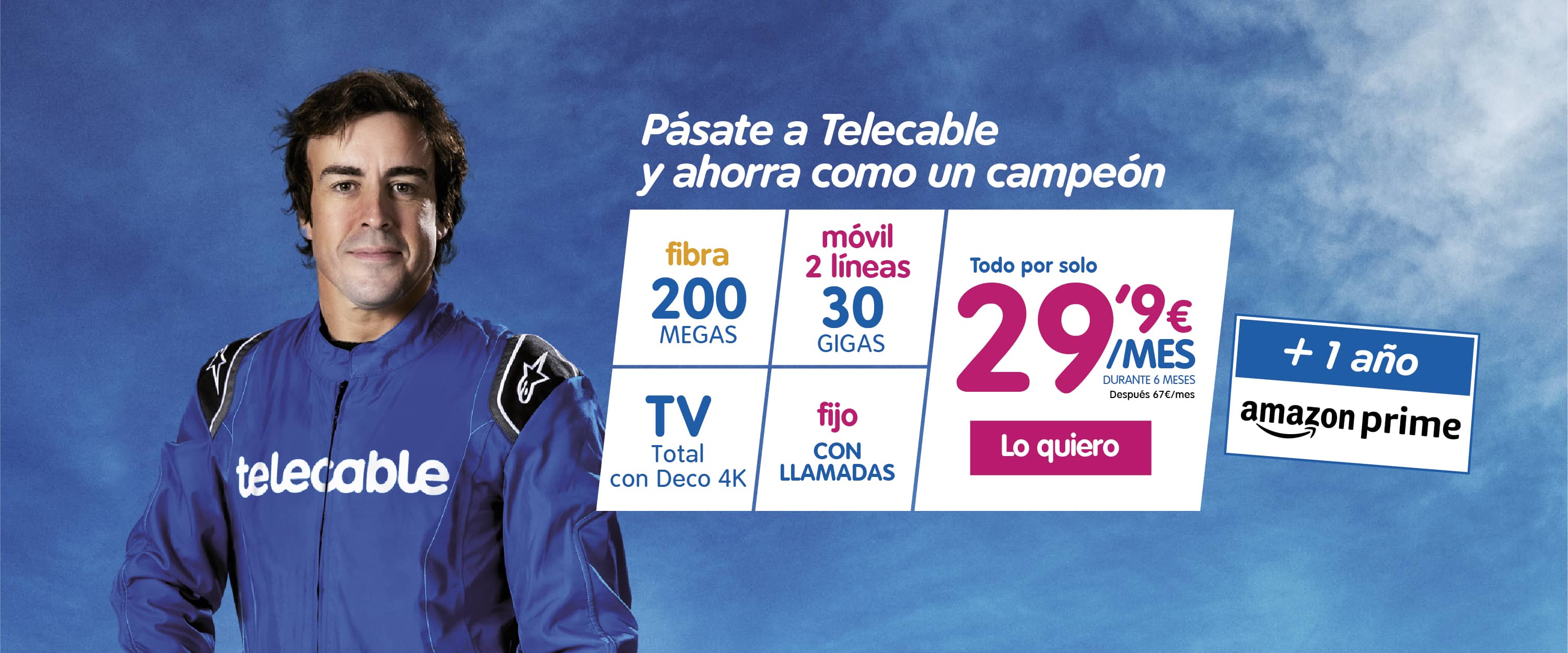 Telecable - Particulares - TV, Internet fibra óptica, Móvil y Fijo